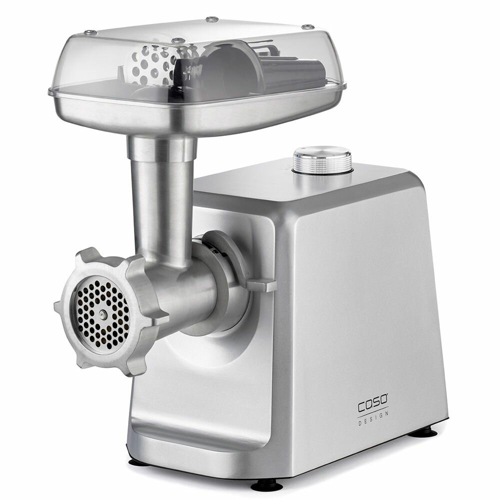 Мясорубка CASO FW 2500, серебристый, 2 скорости, реверсивная, 400Вт