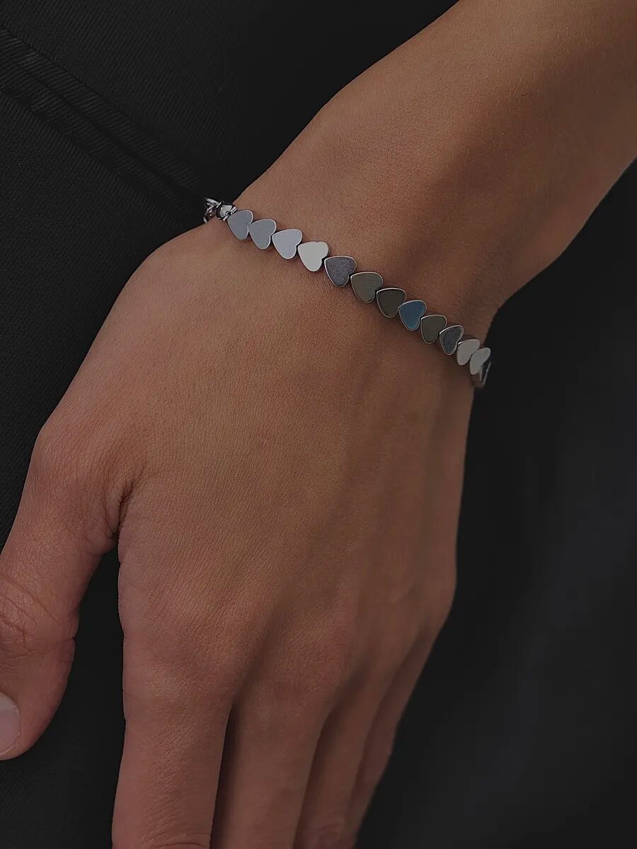 Браслет, гематит