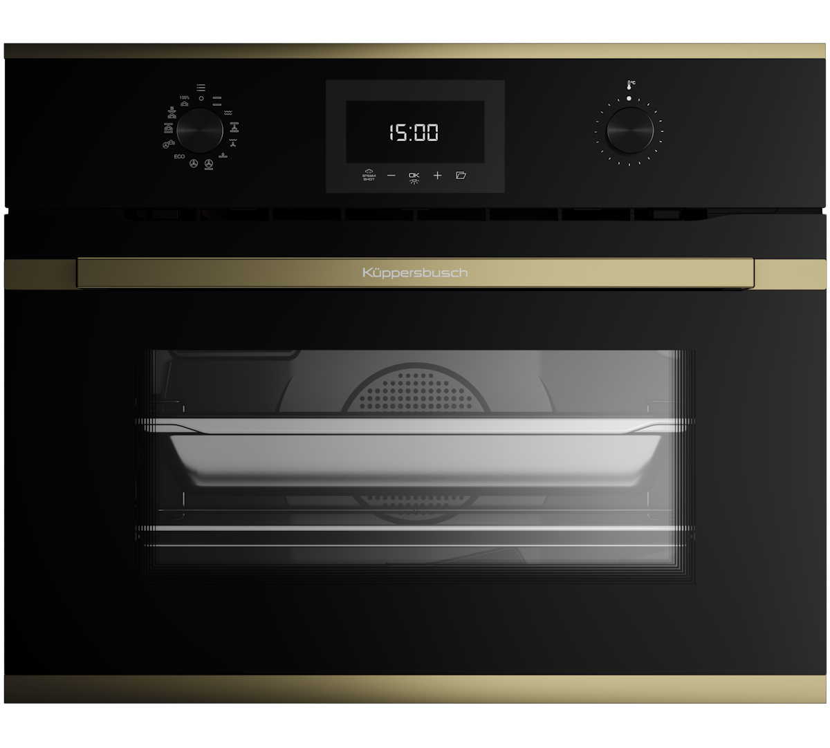 Компактный духовой шкаф с паром Kuppersbusch CBD 6340.0 S4 Gold