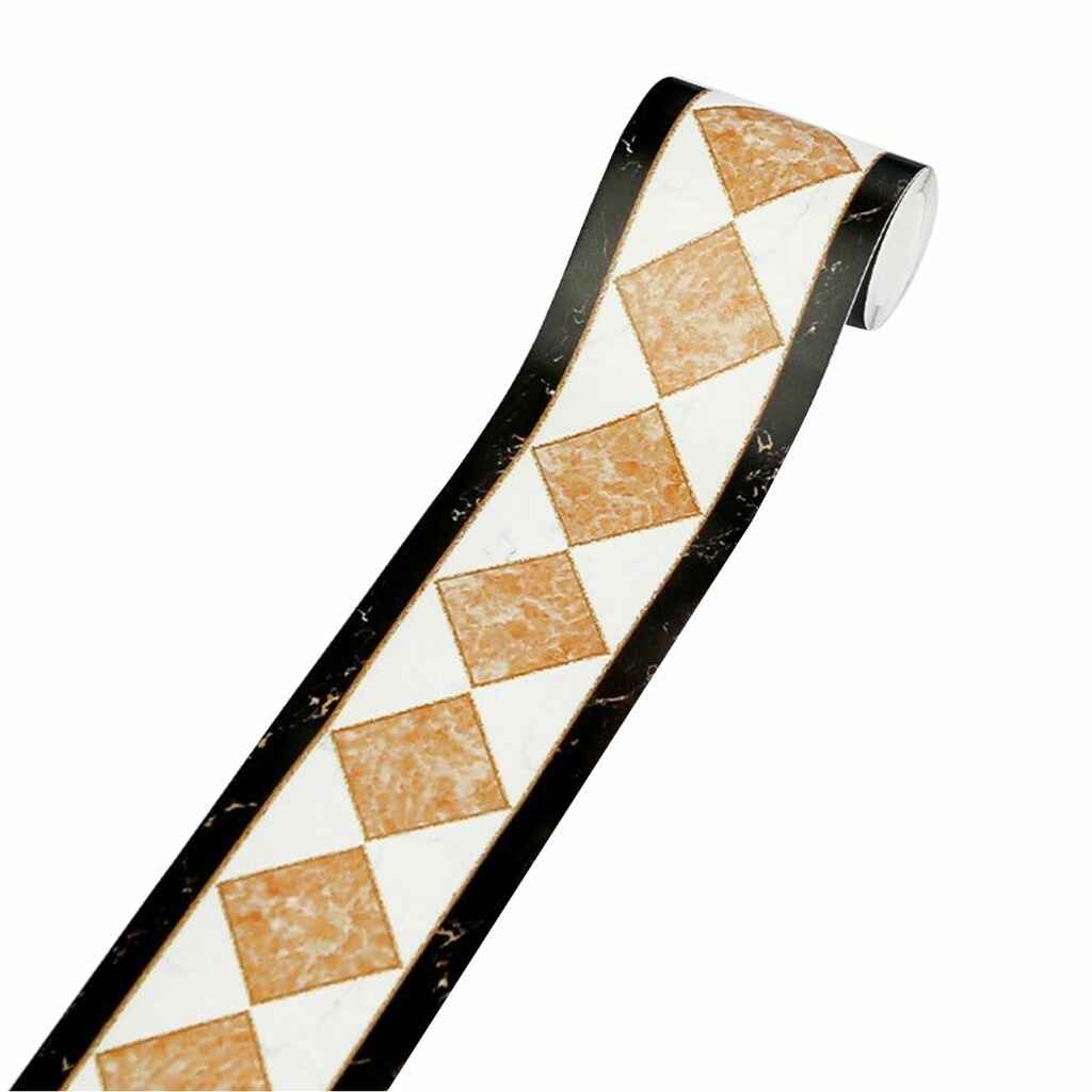 Самоклеящаяся водонепроницаемая наклейка на линию талии для ванной комнаты длиной 5 м-004