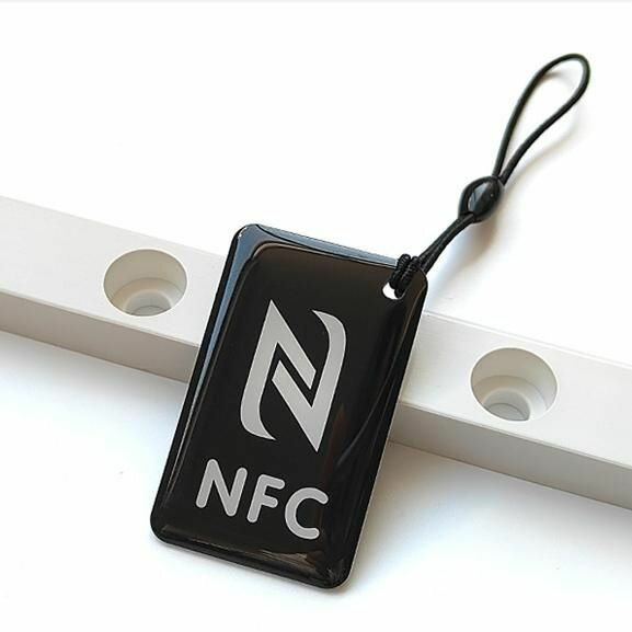 Водонепроницаемая эпоксидная карта NFC-метки Ntag213-синяя