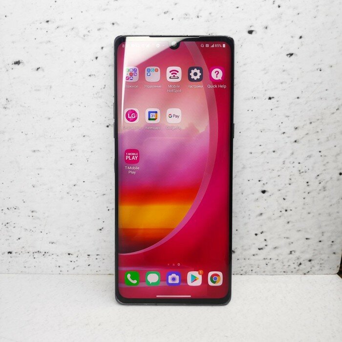 Смартфон LG VELVET 5G 6/128 Черный