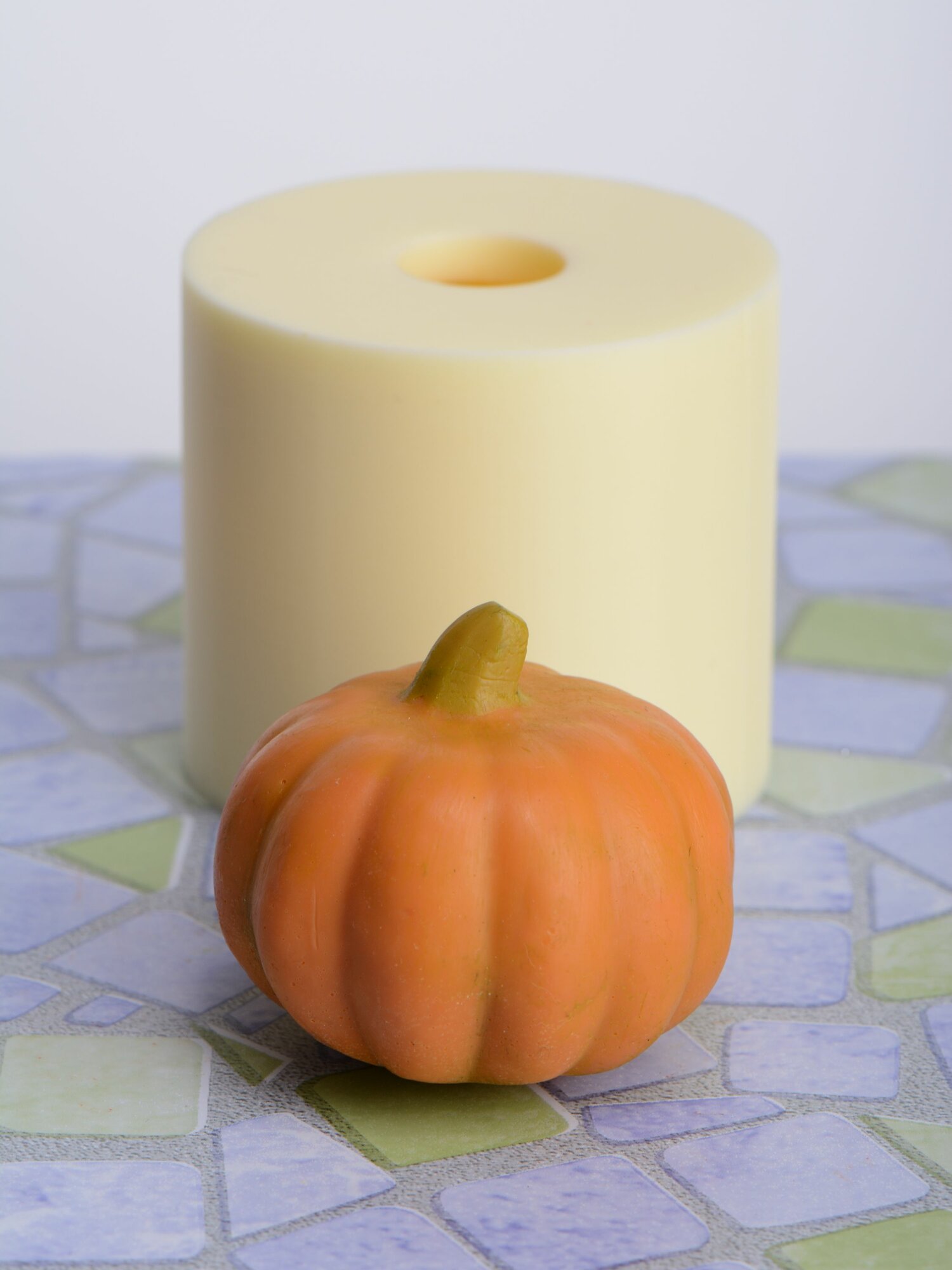 Форма силиконовая "Тыква Медвежонок" для мыла