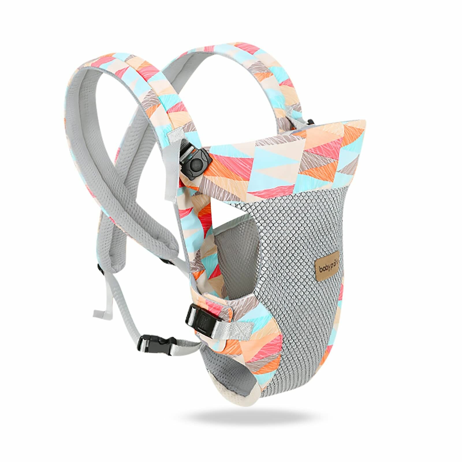 Baby park Эргорюкзак Хипсит Слинг для новорожденных Кенгуру для детей 4-1 гибкий детский рюкзак, пригодный для новорожденных и маленьких детей в возрасте от 0 до 36 месяцев (многоцветн)