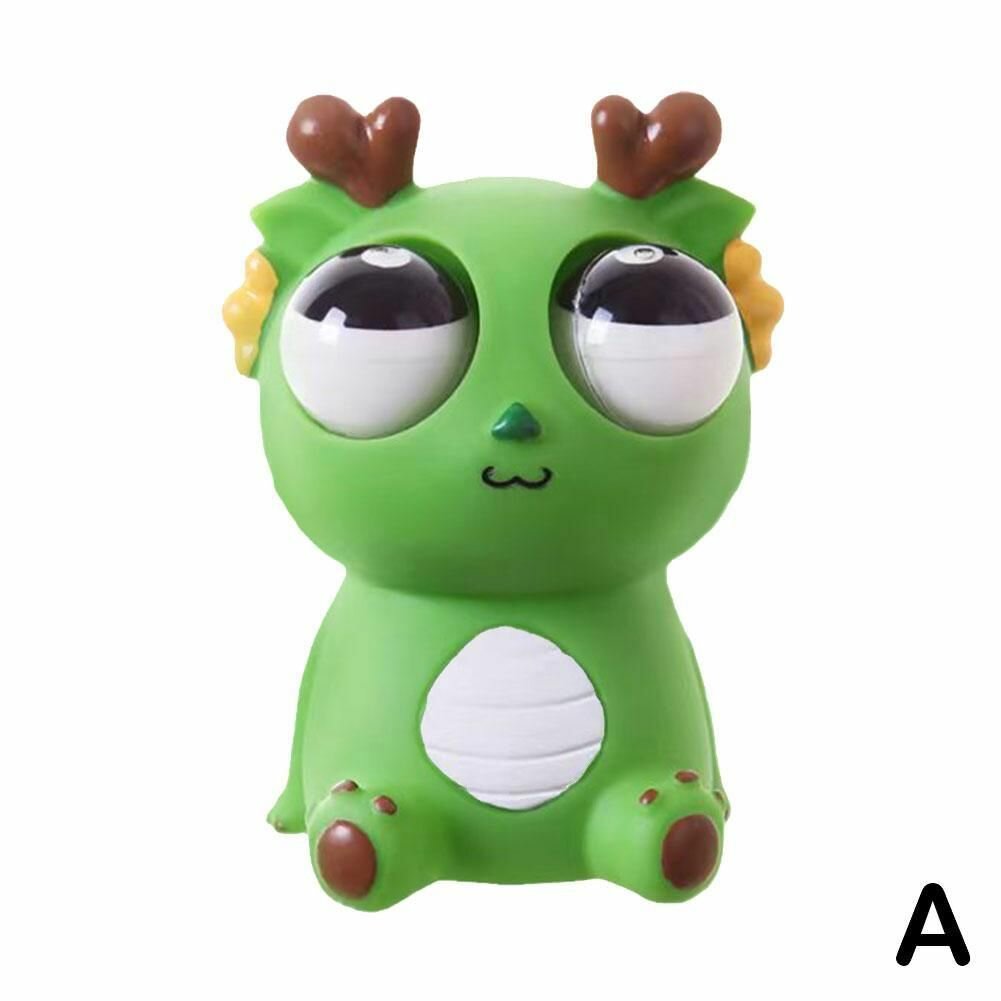 Сквиш. Дракончик Антистресс игрушка с выпученными глазами. Символ 2025 года.