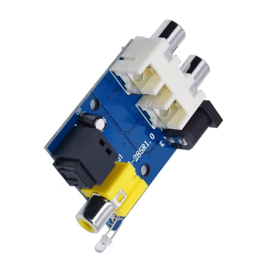 CS8416 CS434 24-битная плата декодирования ЦАП по коаксиальному волокну