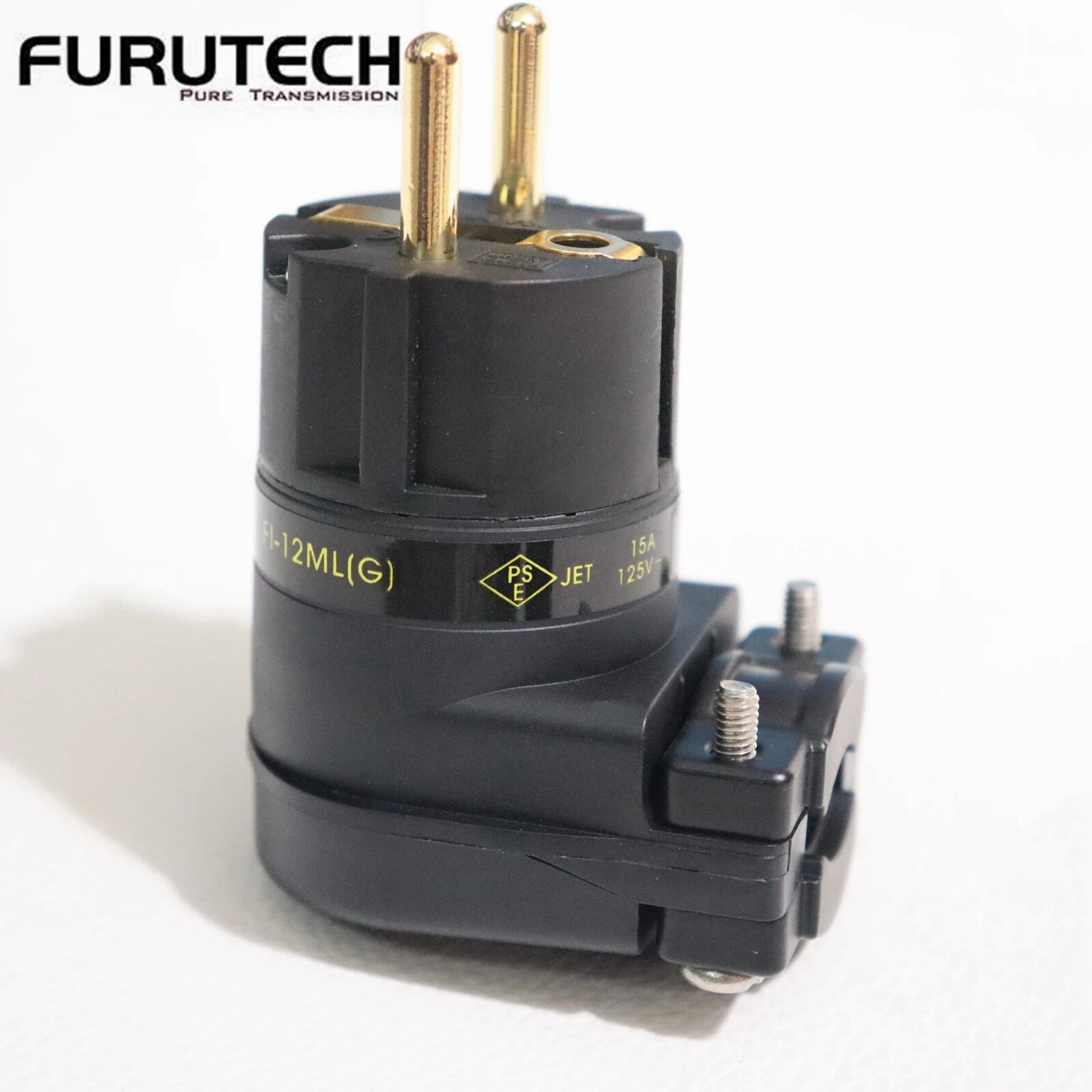Furutech ZUIDID, EU plug, 24К золото, черный