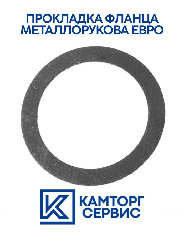 Прокладка а/м КАМАЗ-евро металлорукава перфорированная (металлографит)