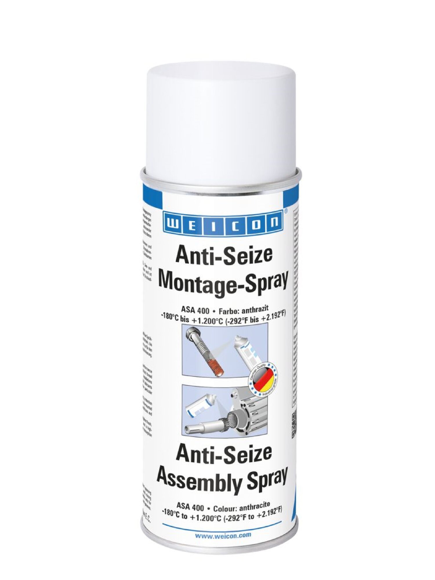 Антикор Спрей WEICON Anti-Seize, защита от коррозии, 400 мл