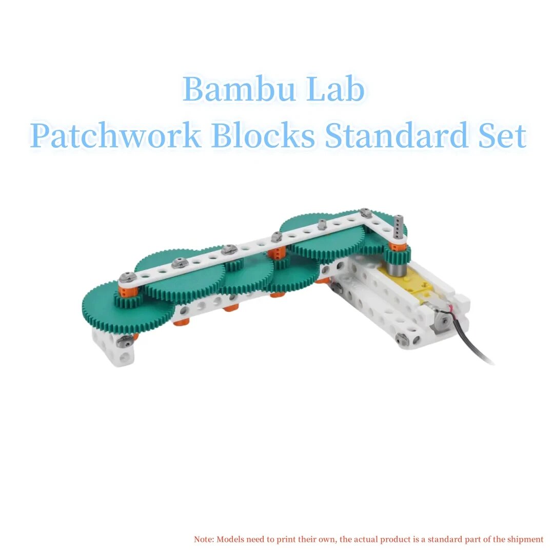 Комплект деталей для сборки игрушечного пистолета для Bambu Lab Blocks