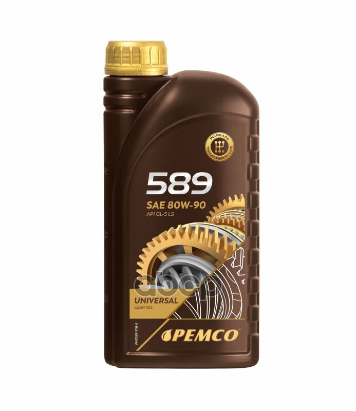 80W90 Gl-4/Gl-5 Ls 1Л (Минер. Трансмис. Масло) Hcv PEMCO арт. PM05891