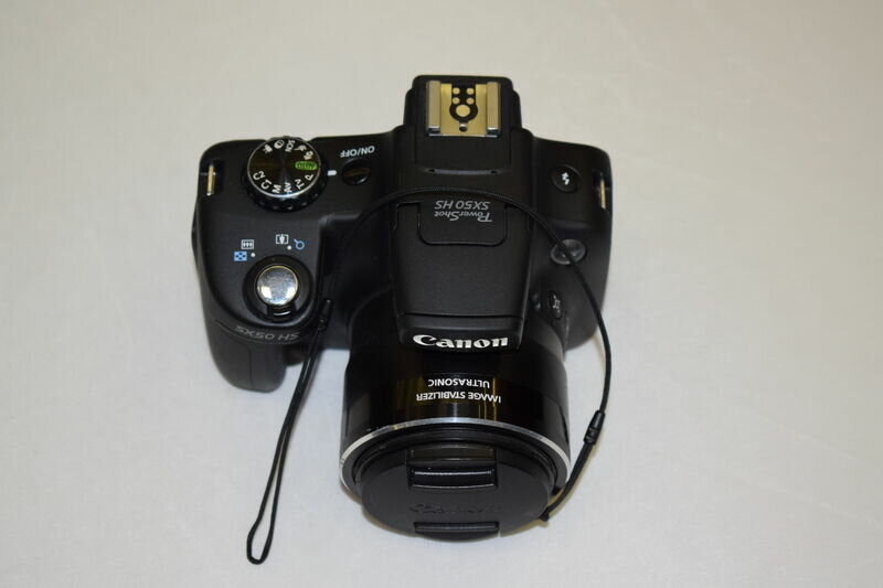 CANON Фотоаппарат Canon PowerShot SX50 HS,черный Ресейл