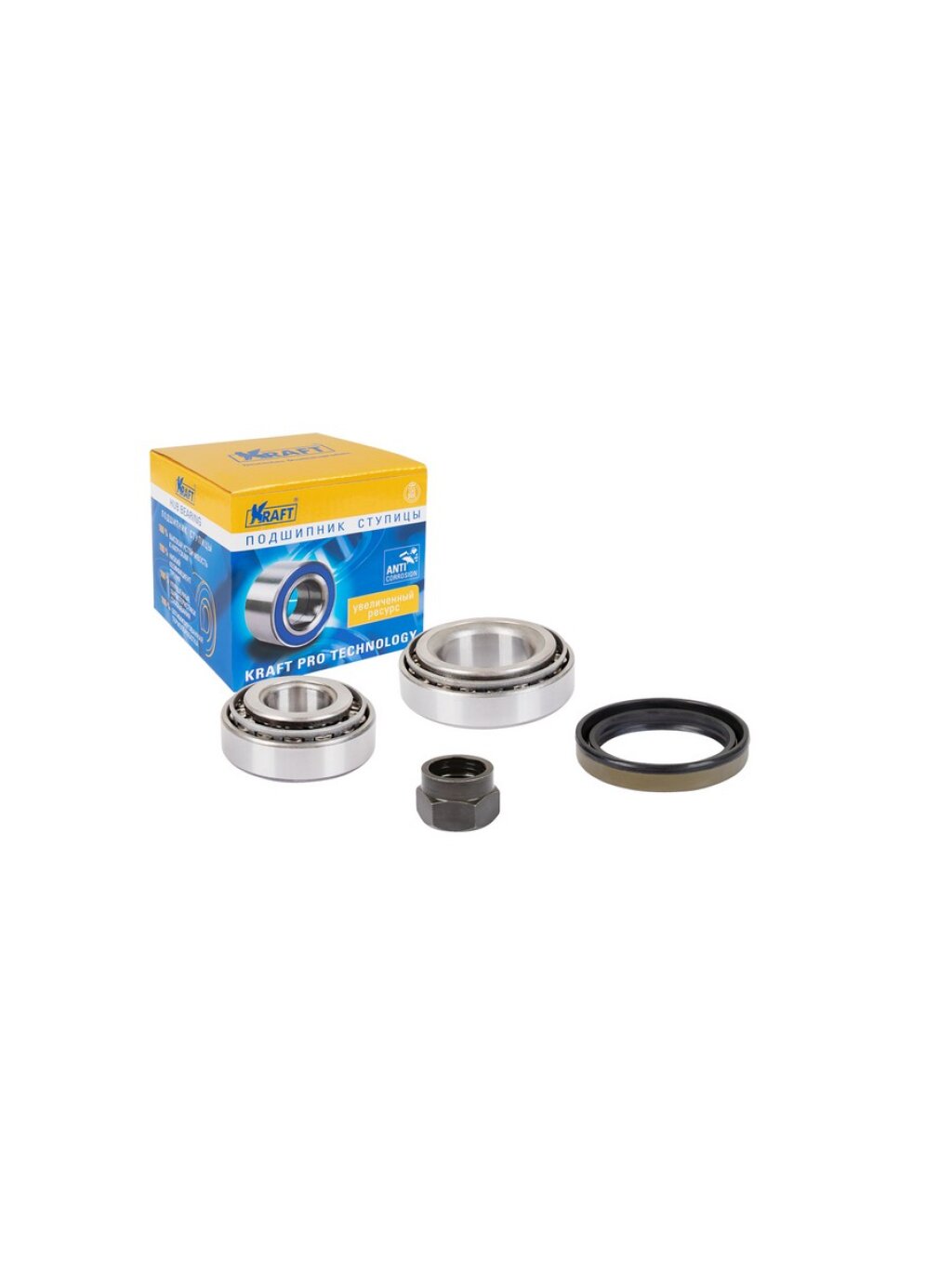 Подшипник ступицы задней KRAFT KT 204534