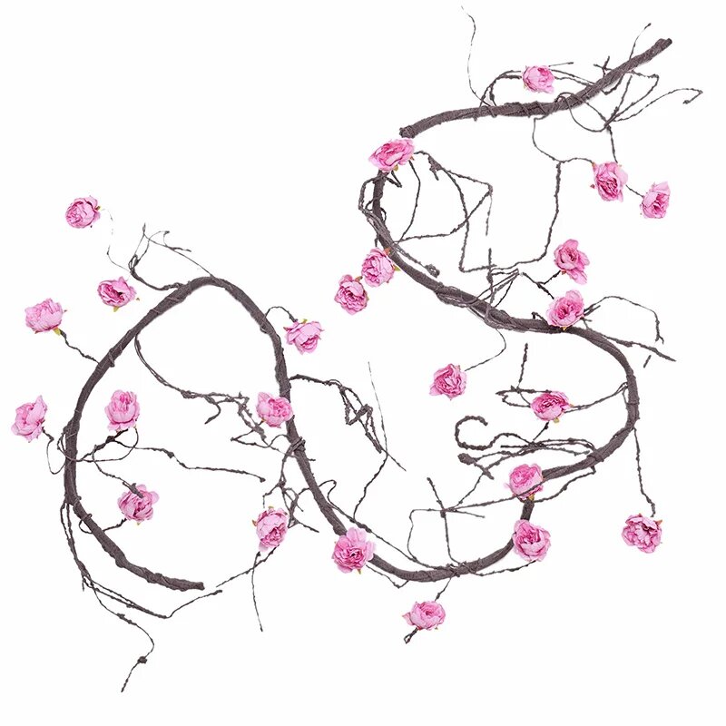 Шелковые цветы пион искусственная лоза Свадьба Home Party Decor Пион лоза Шелковый цветок для настенного коврика на подоконнике Поддельный цветок пиона Rose red