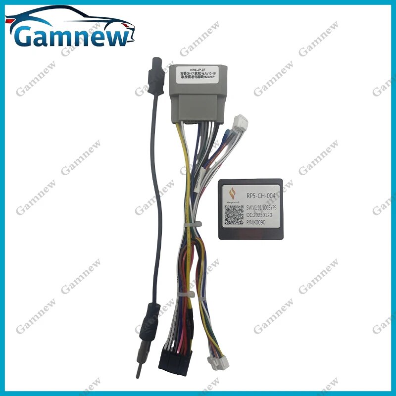 Автомобильный жгут проводов, адаптер Canbus Box для Jeep Wrangler Cherokee Compass Grand Patriot Dodge Caliber Voyager RP5-CH-004 Cable Canbus