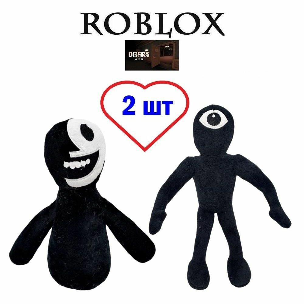 Дорс игрушка роблокс набор джек и сик, doors roblox игрушки набор jack и seek (20 штук наклейки в подарок)