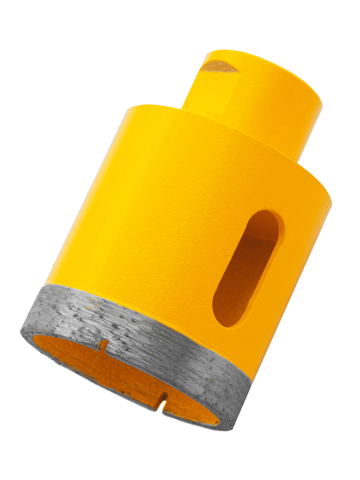 Коронка алмазная по керамограниту Denzel, 50 мм, мокрый рез, М14, плотная концентрация алмазов, сверло по керамике 72689