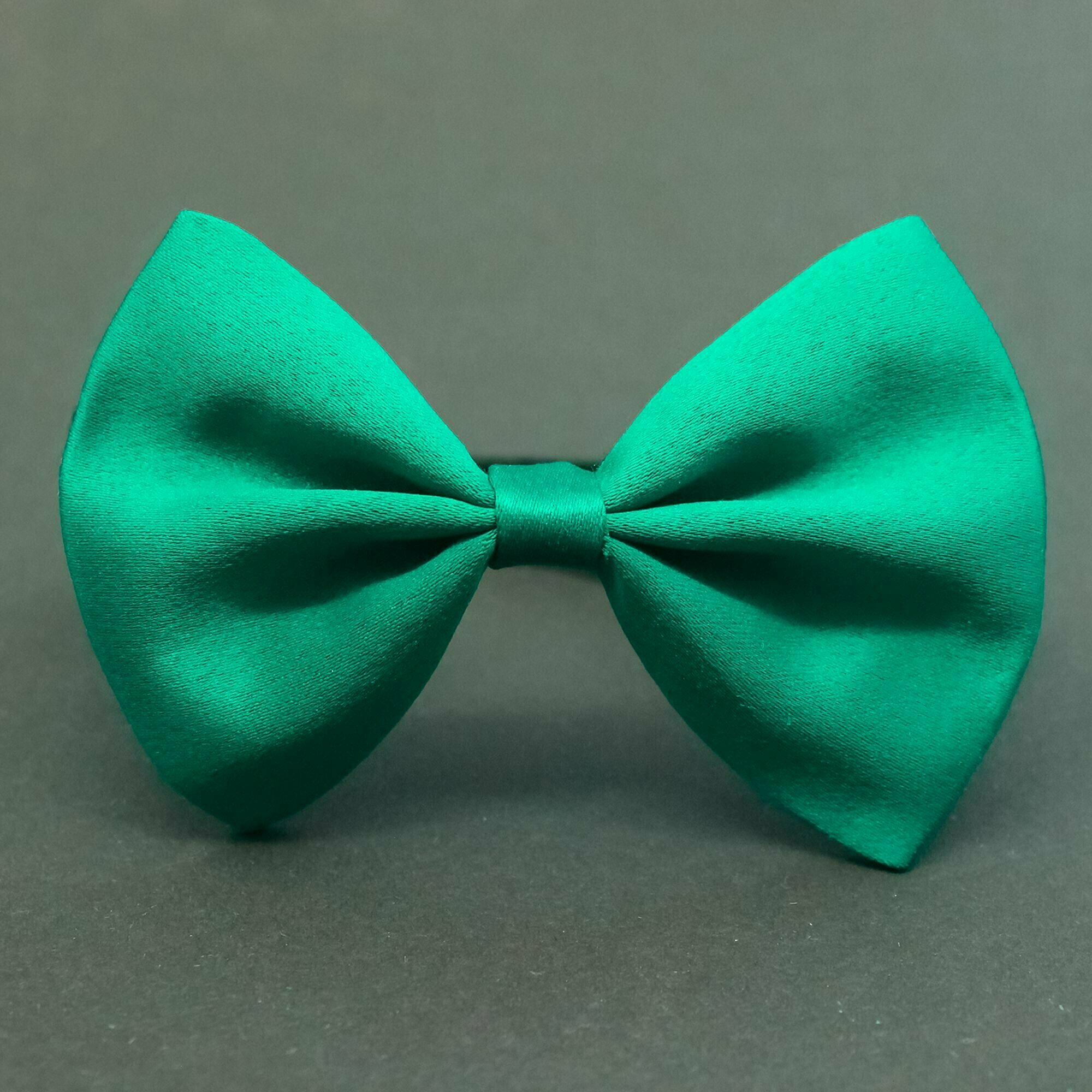 Галстук-бабочка для кота, собаки, зеленая