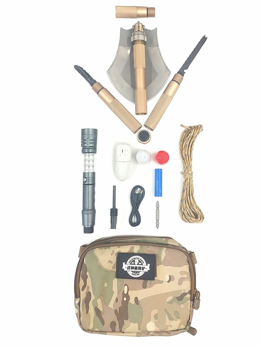 Складная многофункциональная лопата The Minotaur's Lair (17 в 1)