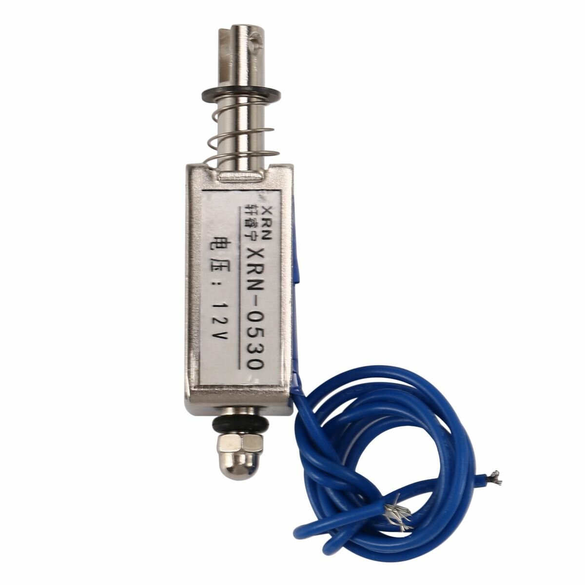 Электромагнитный электрический соленоидный тип толкающий / тянущий 10 мм DC 12 В сила 2,1 кг