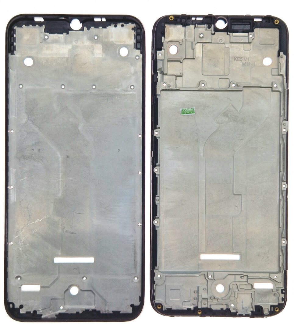 Рамка дисплея для Tecno Spark 6 Go черный