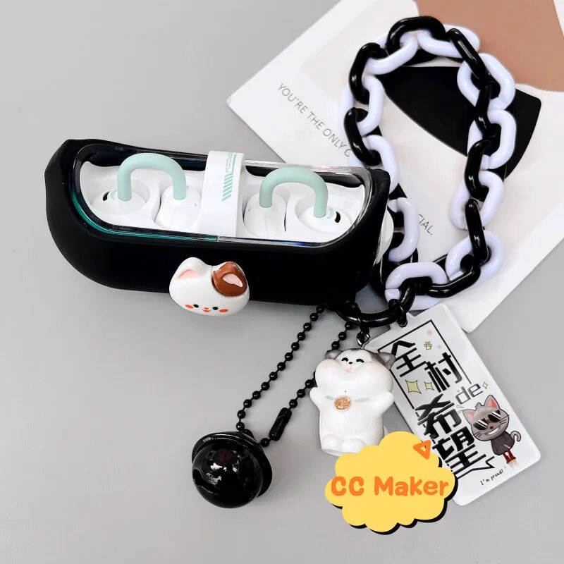 Силиконовый чехол для MoonDrop PILL в виде кота 1