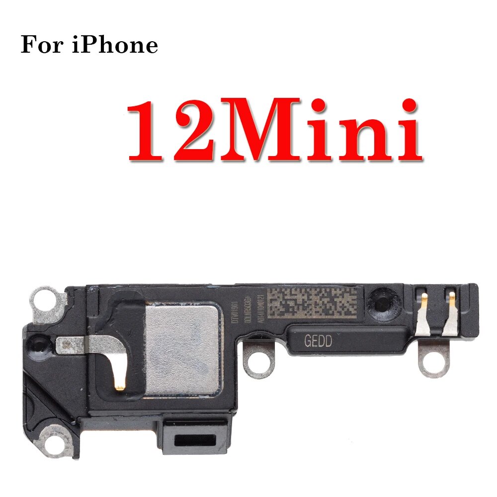 1 шт. громкоговоритель для iphone 11 12 13 14 15 Plus Mini Pro Max громкий динамик звонок внутренний зуммер гибкий кабель запасные части For iphone 12 mini