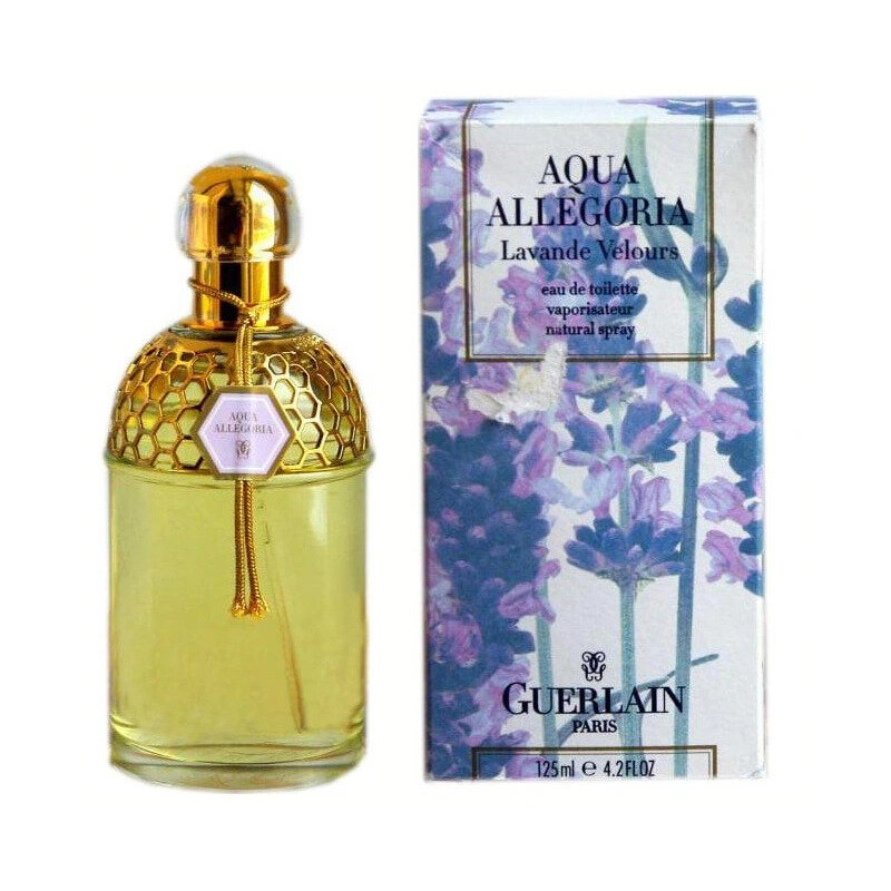 Туалетная вода Guerlain Aqua Allegoria Lavande Velours 125 мл / Духи Герлен Аква Аллегория Лаванда Велюр