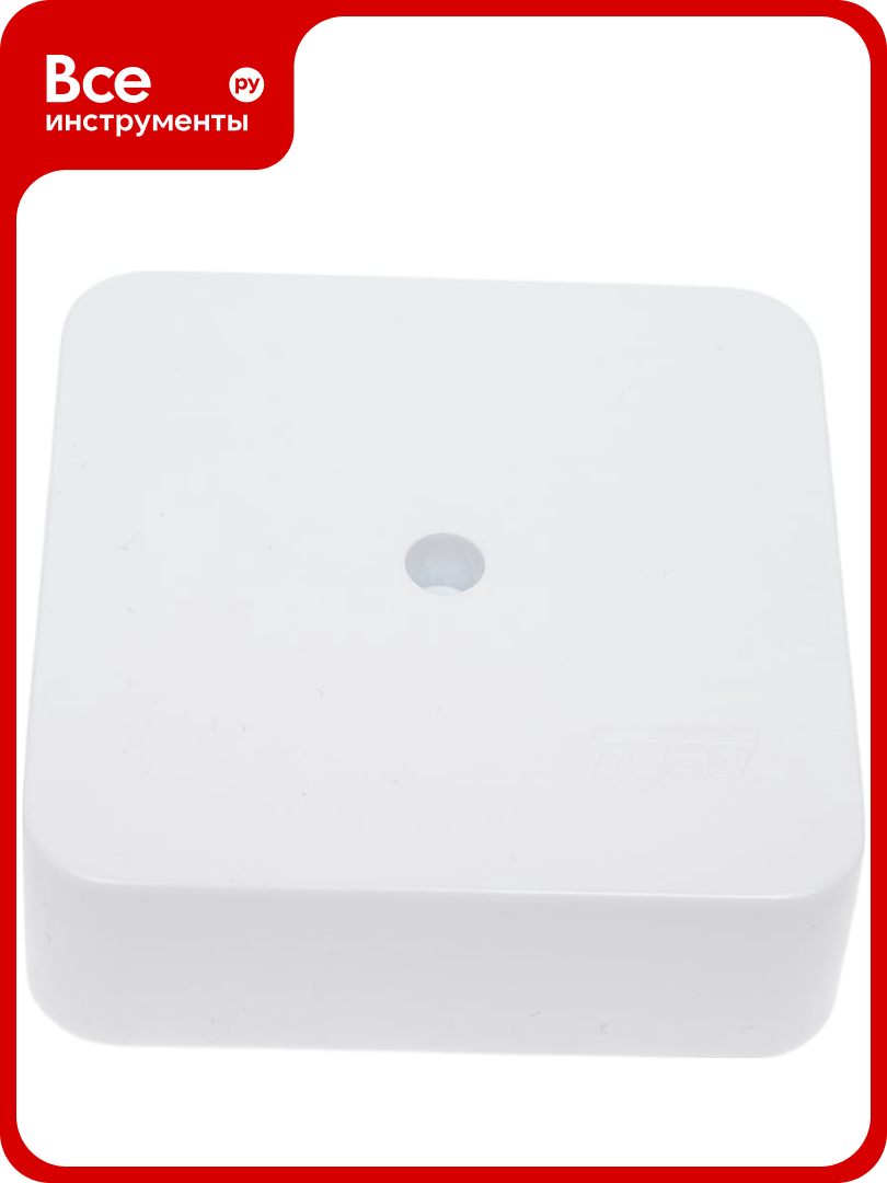 Универсальная коробка Рувинил Тусо для Кабель каналов 80x80x25 мм 65005