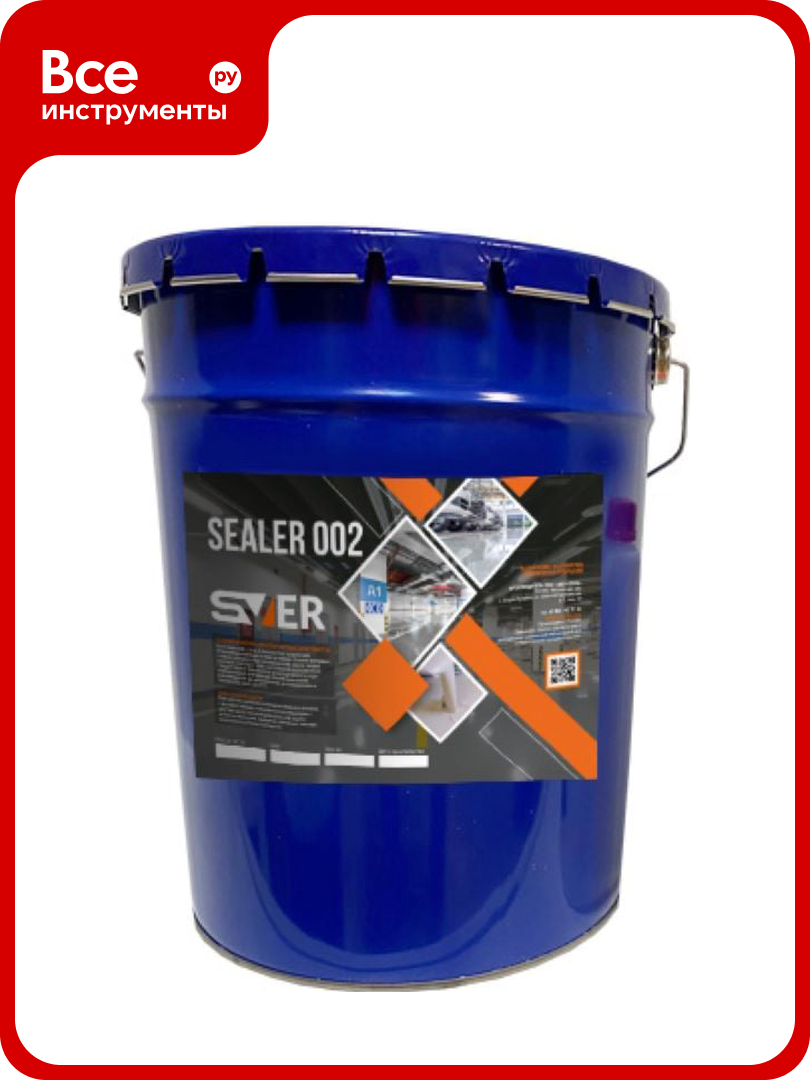 Гидрофобная пропитка для любой бетонной поверхности SVER Sealer 002 10 л 1000183