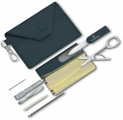 Швейцарская карта Victorinox Swiss Card Classic New York Style (0.7100. E223) зеленый коробка подароч