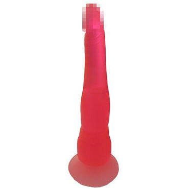 Биоклон Анальный Фаллоимитатор, красный На присоске