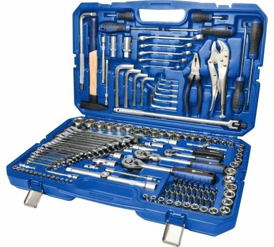 Набор инструмента универсальный кобальт 1/4, 3/8 и 1/2, 143 предмета, кейс 919-685