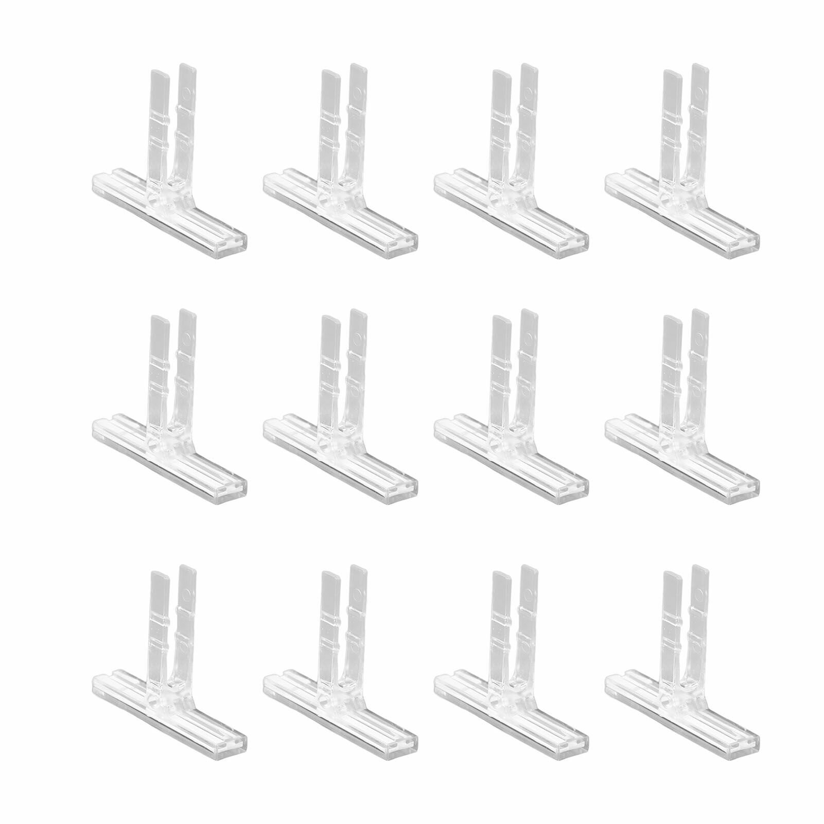 Зажим маркировочный терминальный PA66 35 мм DIN-рейка прозрачный держатель маркировки терминала