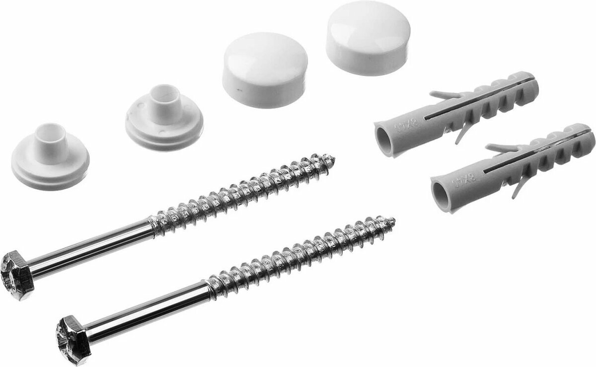 Крепёж для унитазов, белый Зубр 44210_z01