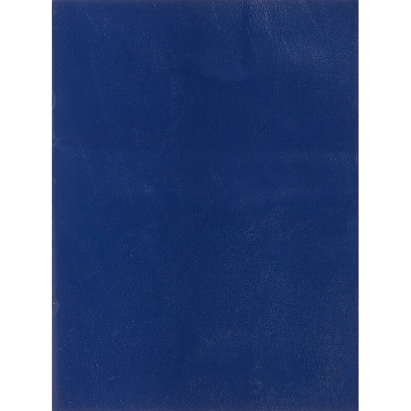 Тетрадь общая А4,96л, клет, скреп, обл. бумвинил, блок офсет-2 Синяя 050957