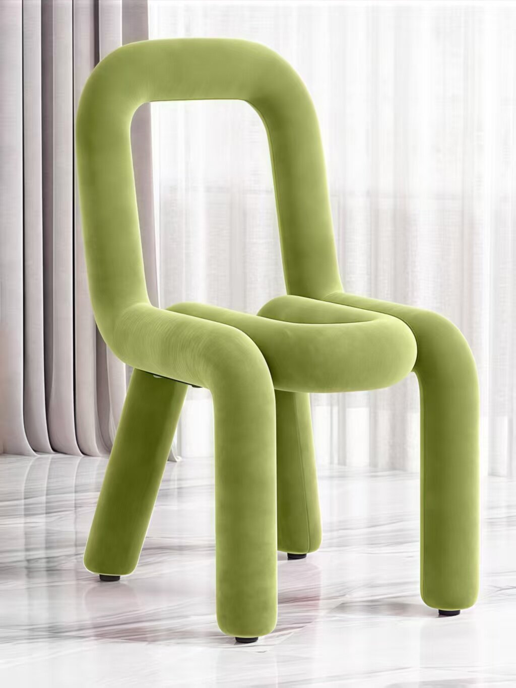Стул Nordic Ins для спальни, Elbow Creative Simple, дизайнерский обеденный особой формы