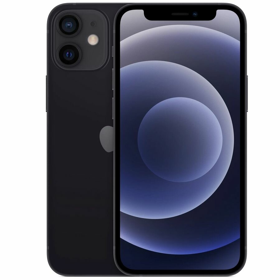 6,1" Смартфон Apple iPhone 12 4/64 (MGJ53RU/A) черный