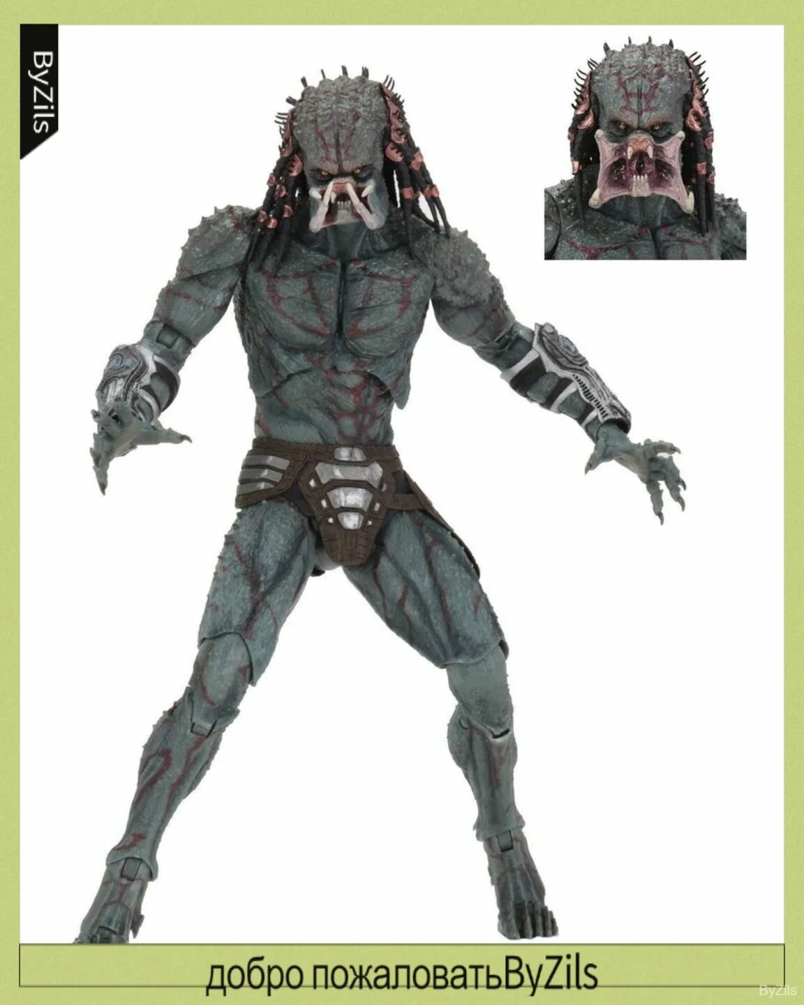 Фигурка Хищника - Predator 2018 Deluxe Armored Assassin Predator