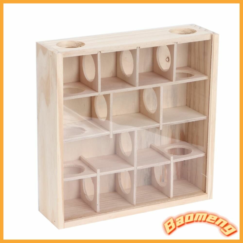 Лабиринт для грызунов, с 16 входами и 13 отделениями, для активного отдыха