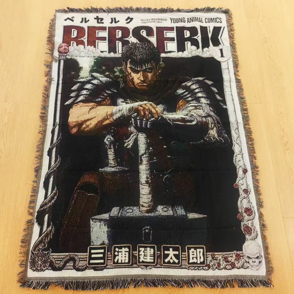 Гобеленовый аниме ковер Берсерк Гриффит160CM*130CM