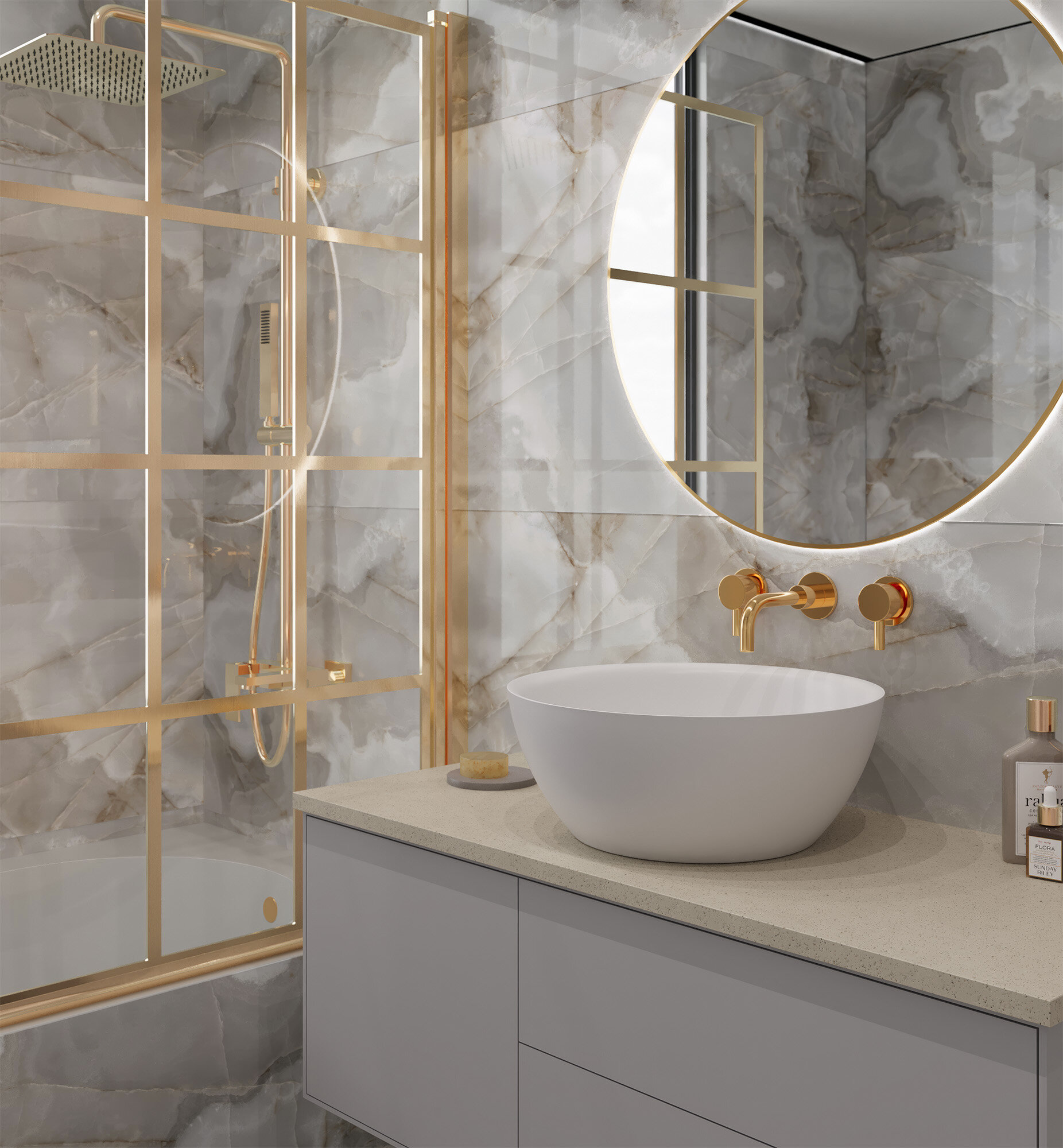 Керамогранит 1200 × 600 мм REX ONYX BLUE Поверхность: Полированная (цена за 1 плитку 0,72м2)