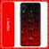Чехол на Xiaomi Redmi 7 / Сяоми Редми 7 с принтом "Black bows", прозрачный
