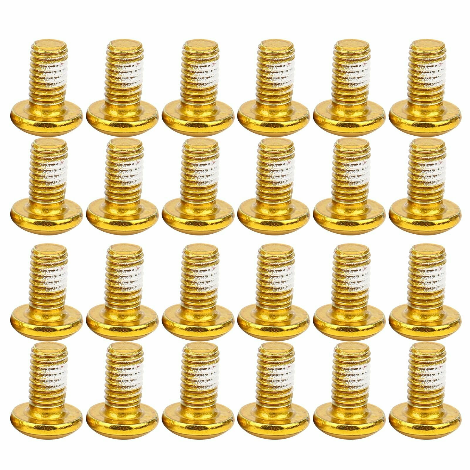 24 шт. болтов для дискового тормоза велосипеда ZTTO T25 Torx M5x10 мм, цветные, износостойкие, с золотым покрытием