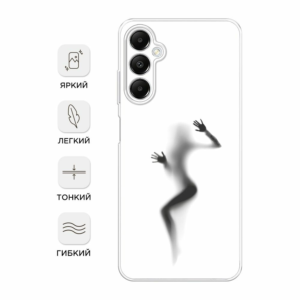 Чехол на Samsung Galaxy A05s / Самсунг Галакси A05s с принтом "Девушка в душе" — фото 1