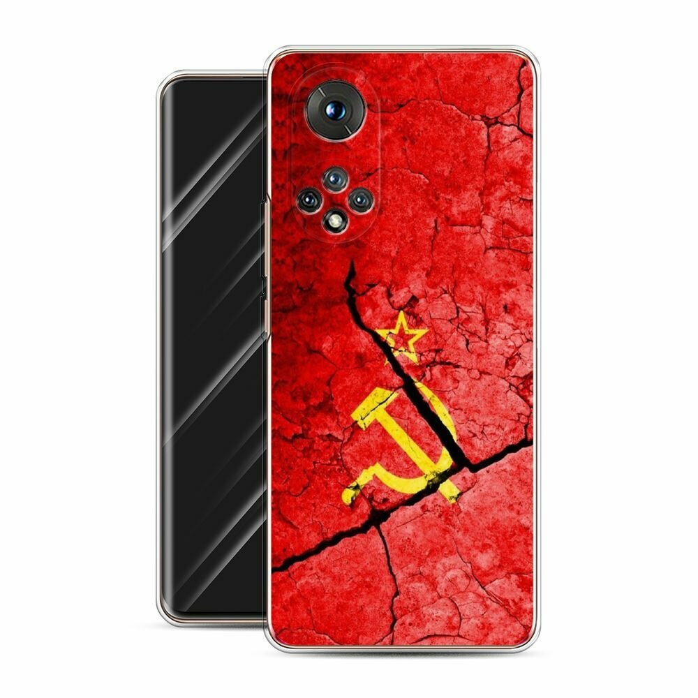 Чехол на Honor 50/Huawei Nova 9 / Хонор 50/Хуавей Нова 9 с принтом "СССР" — фото 1