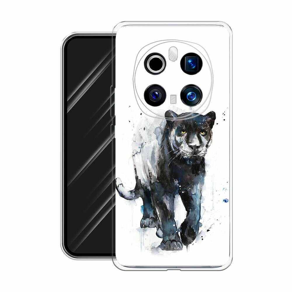 Чехол на Honor Magic 7 Pro / Хонор Мэджик 7 Про с принтом "Пантера арт 3" — фото 1