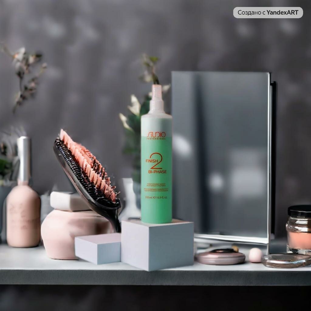 Увлажняющая сыворотка с пшеничными протеинами «Finish Bi-Phase», 500 мл