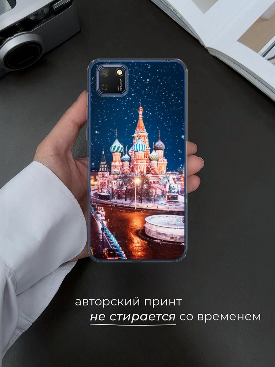 Чехол на Honor 9S/Huawei Y5p / Хонор 9S/Хуавей Y5p с принтом "Москва 1" — фото 1