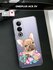 Чехол на Oneplus Ace 3V / Ван Плас Эйс 3V с принтом "Бульдог и сладости", прозра...